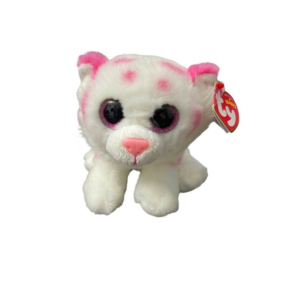 TY Inc | Toys | Ty Beanie Baby Tabor The Pink White Tiger 6 Inch Mwmts ...